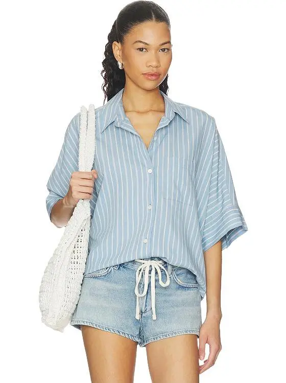 Citizens Of Humanity Claire Origami Shirt - Blue