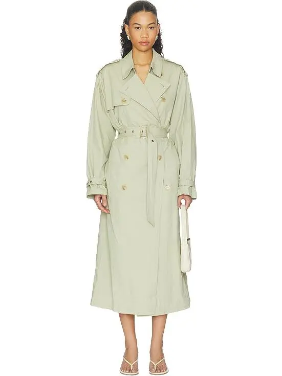 Ronny Kobo Cohen Raincoat - Sage