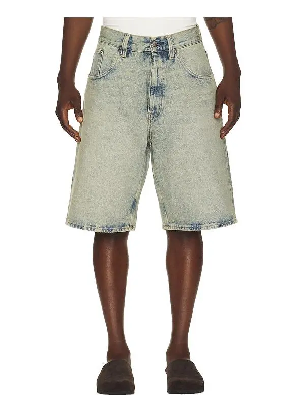 SUNFLOWER Super Wide Denim Short - Denim-light