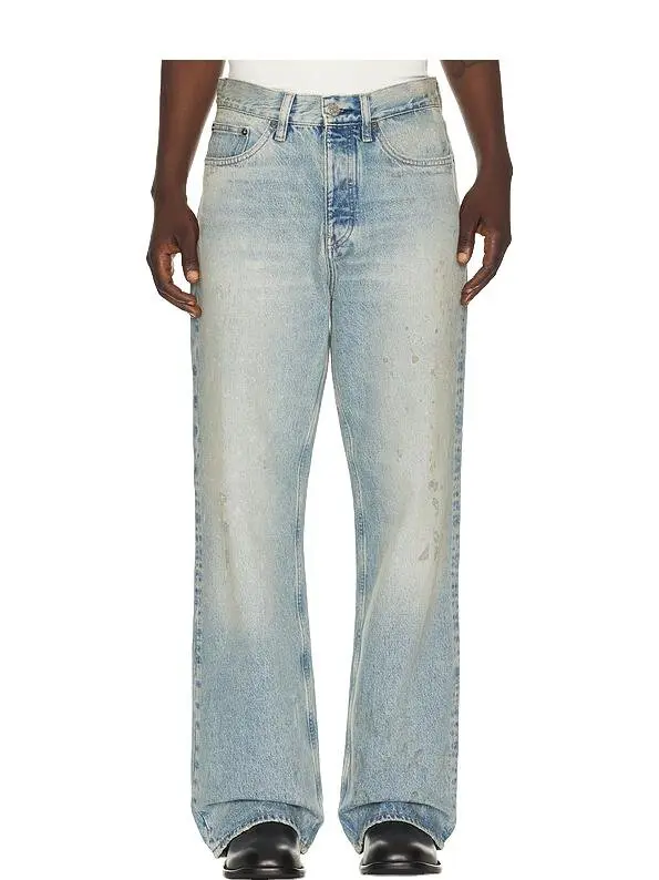 SUNFLOWER Relaxed Boot Cut Jean In Light Wash - Denim-light