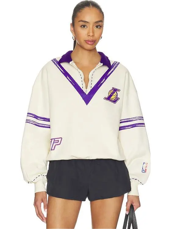 DANNIJOPRO The Letterman Pullover - Cream