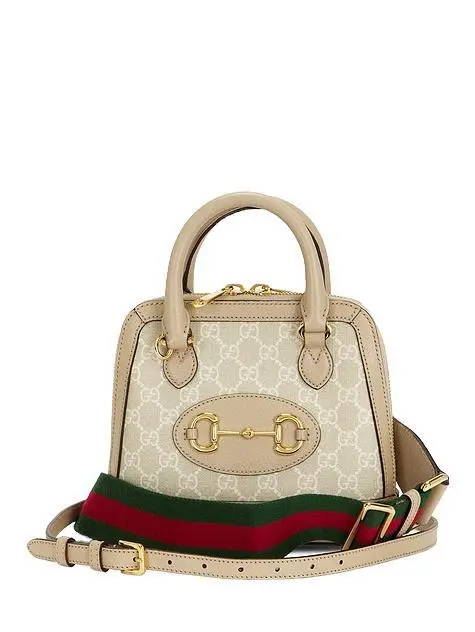 FWRD RENEW Gucci Horsebit 1955 Handbag - Ivory