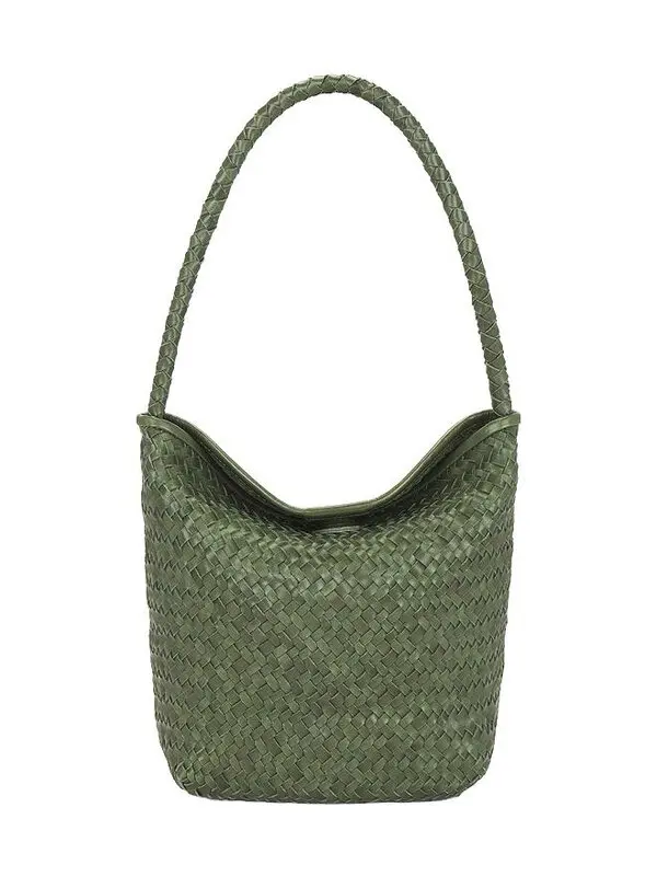 Madewell Handwoven Shoulder Bag - Green