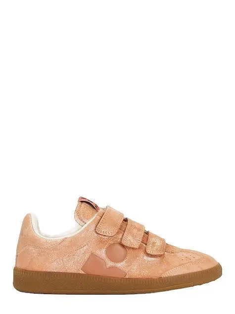 Isabel Marant Étoile Beth Sneakers With Velcro Straps - Peach