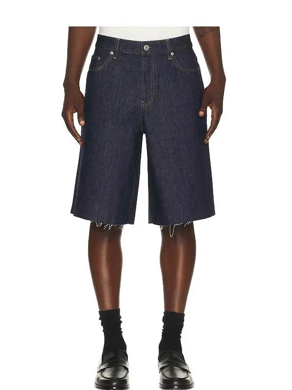 Helmut Lang Denim Shorts - Blue