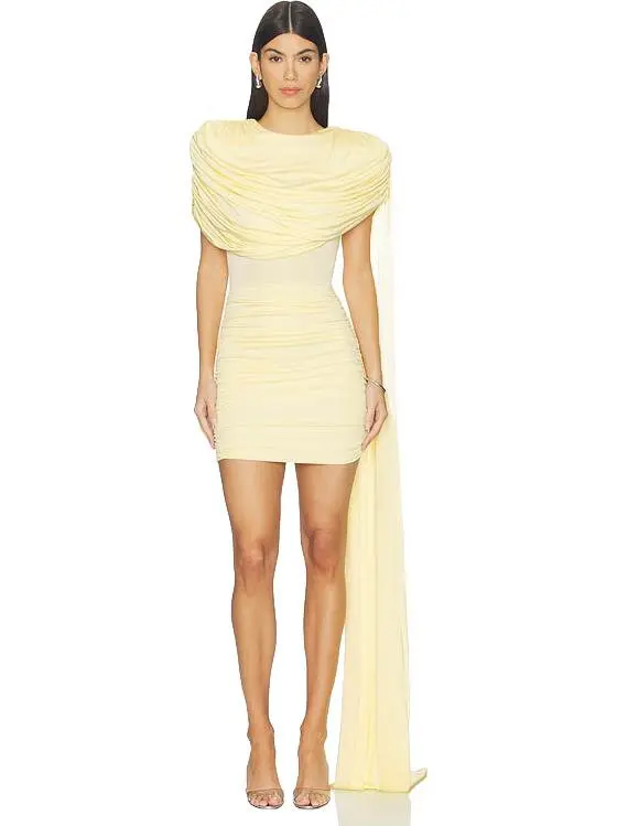 THE NEW ARRIVALS ILKYAZ OZEL Khara Dress - Yellow