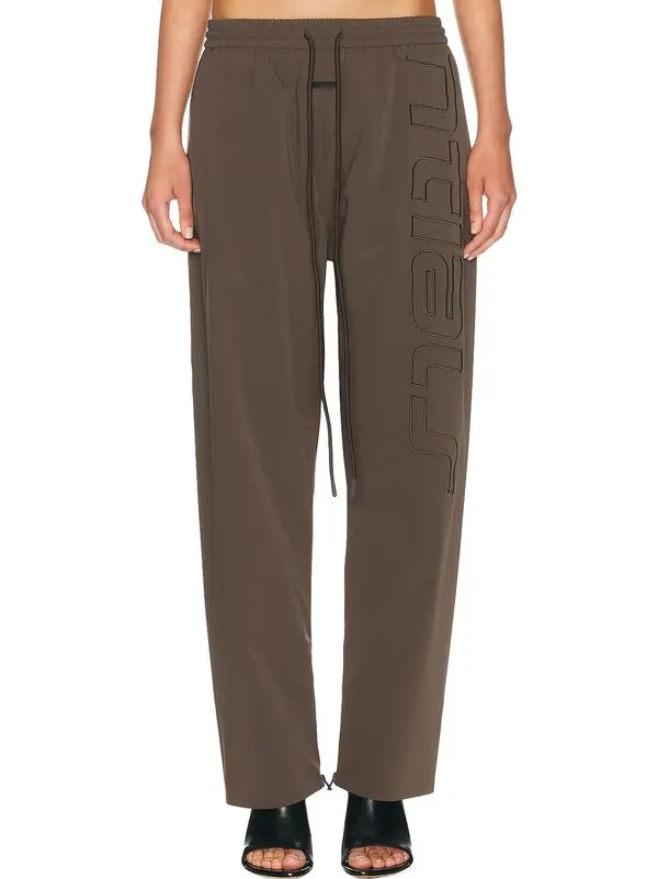 Fear Of God Active Trace Track Sporty Nylon Pant - Brown