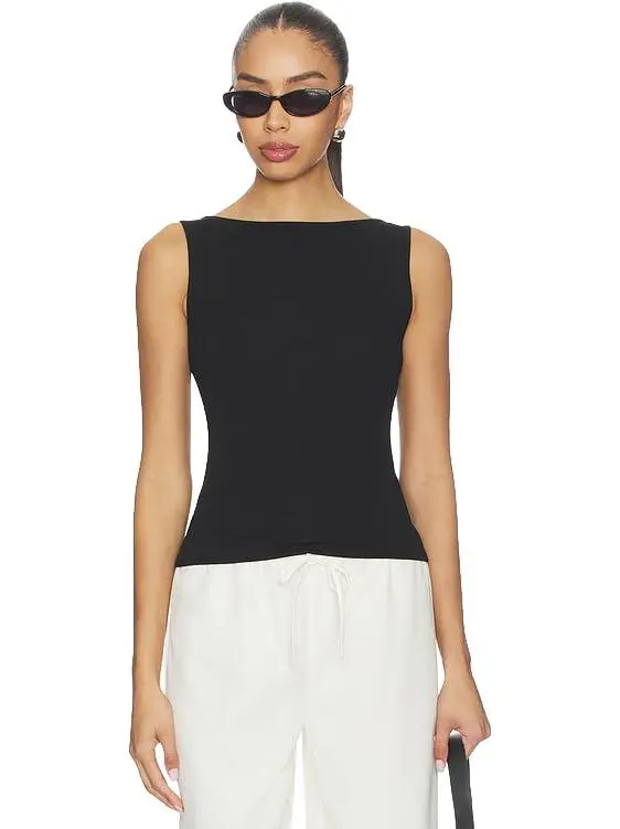 ALL THE WAYS Nadine Top - Black