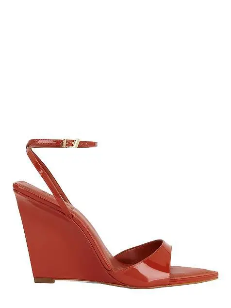 Schutz Elodie Wedge Sandal - Orange