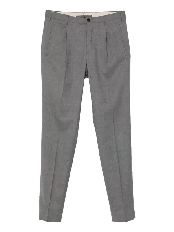 Incotex Tapered-leg Trousers - Grey