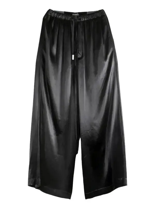 ANN DEMEULEMEESTER Sofi Drawstring Trousers - Black