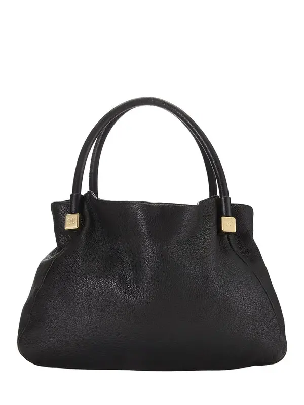 Chanel Calfskin Dice Shoulder Bag - Black