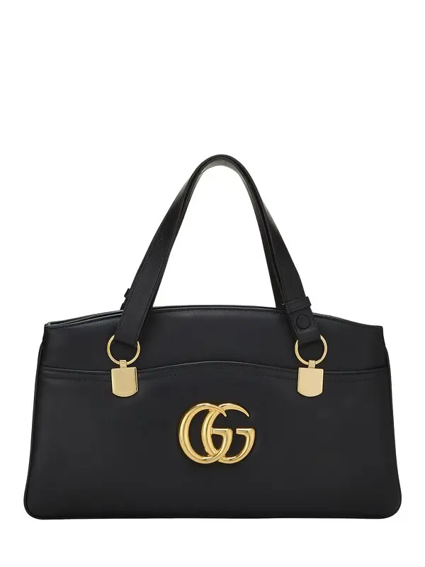 Gucci Calfskin Leather Arli Bag - Black