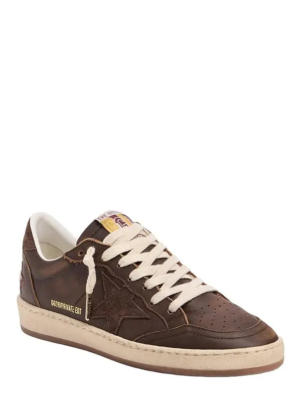 GOLDEN GOOSE Ballstar Sneakers - Brown