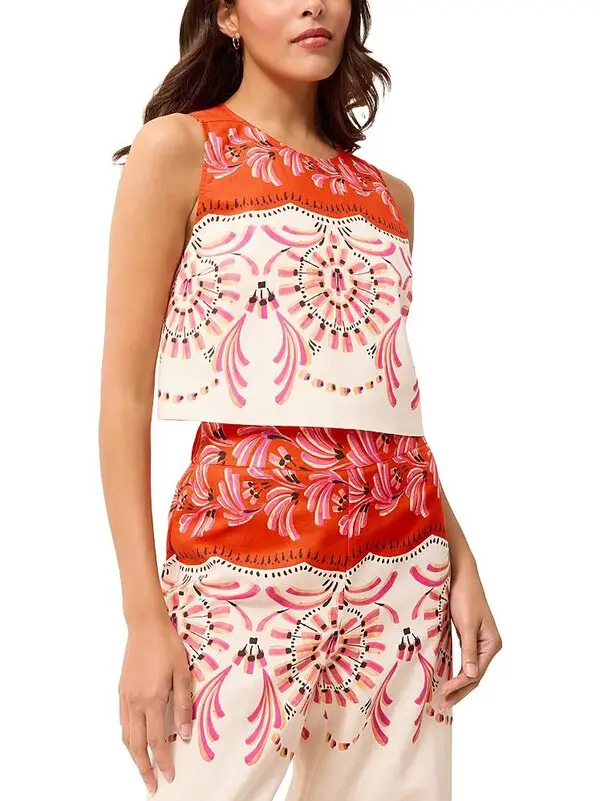MARIE OLIVER Davis Top Printed - Seraphine