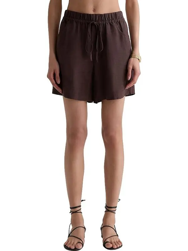 Ag Drawstring Shorts - Oak Barrel