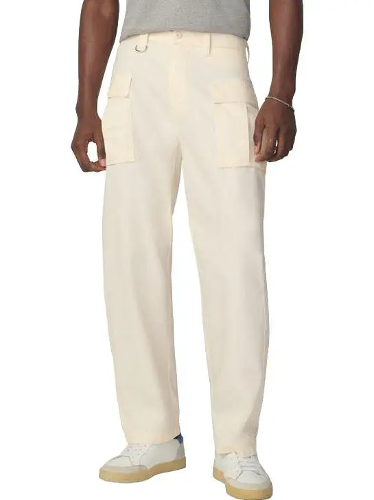 Joe's Jeans Fatigue Cotton Cargo Pants - Egret