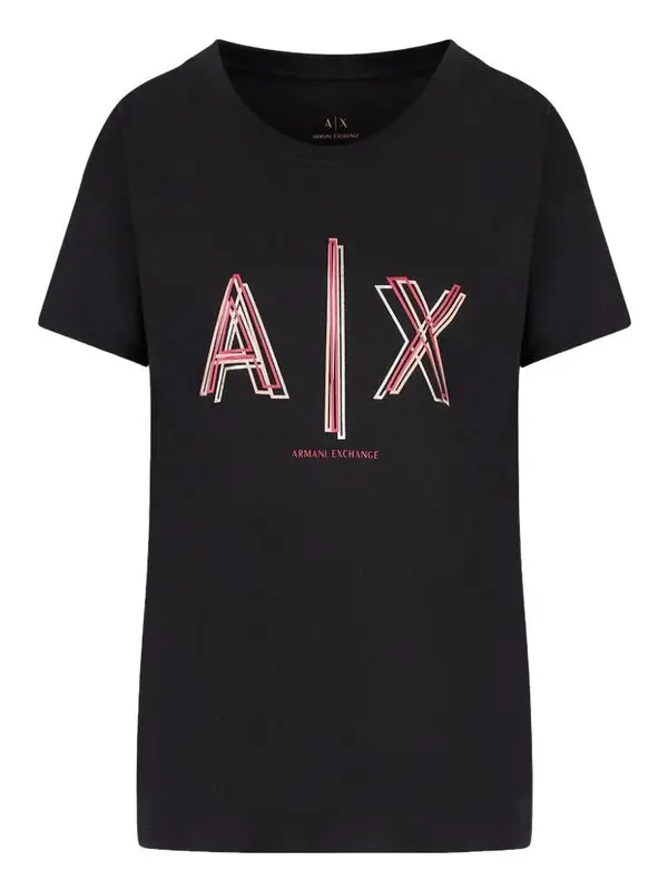 Armani Exchange Logo T-shirt - Black