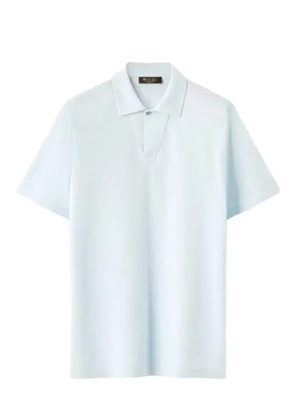 Loro Piana Pietro Polo Shirt - Celestial Breeze