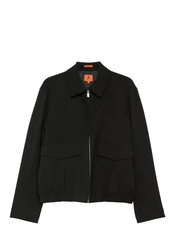Barena Venezia Magan Zip-up Jacket - Black