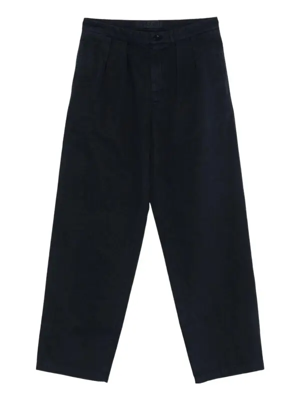 Aspesi Pleated Detail Casual Trousers - Black