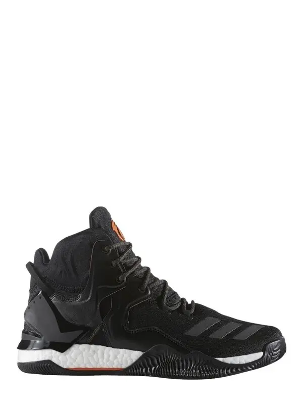 Adidas D Rose 7 Pk High Top Sneakers - Black
