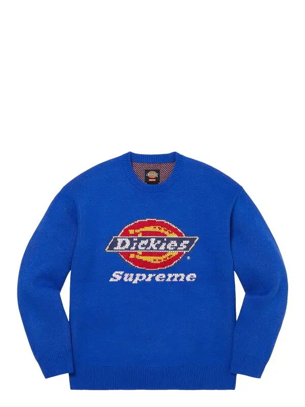 Supreme X Dickies Pullover Sweater - Blue