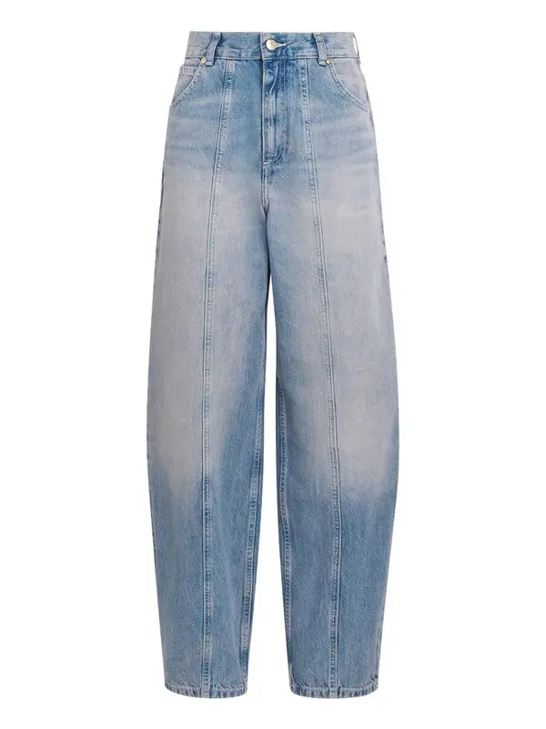 Sandro Barrel Jeans - Blue