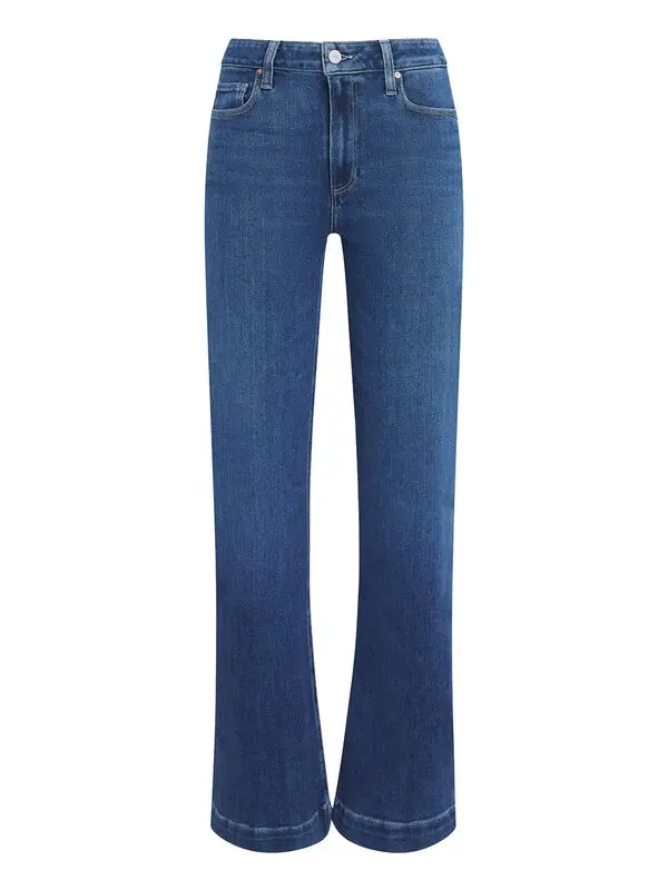 Paige Leenah Flared Jeans - Blue