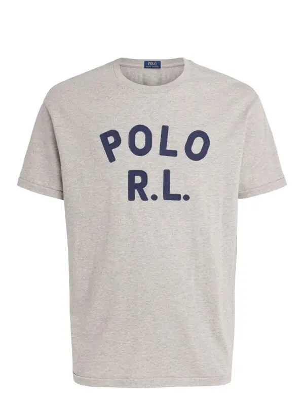 Polo Ralph Lauren Cotton Logo T-shirt - Grey
