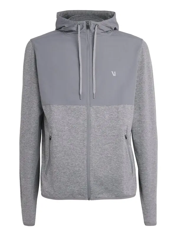 Vuori Sunday Element Hooded Jacket - Grey