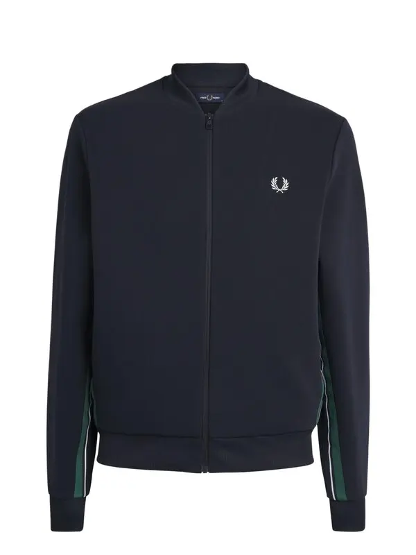 Fred Perry Stripe Tape Track Jacket - Navy