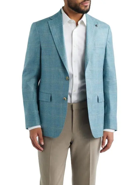 JACK VICTOR Midland Sport Coat - Teal