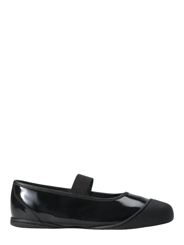VANS Mary Jane Prima Patent Flats - Black