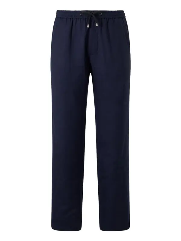GOD'S TRUE CASHMERE Straight-leg Cashmere Trousers - Blue