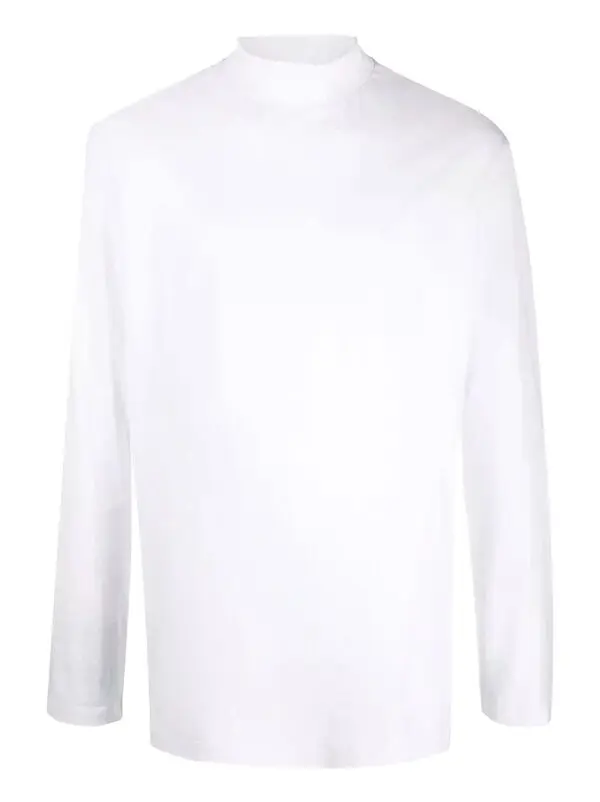 Y3 Funnel Neck T-shirt - White