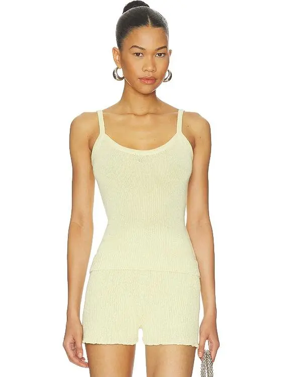 ASTA RESORT Nina Camisole - Lemon