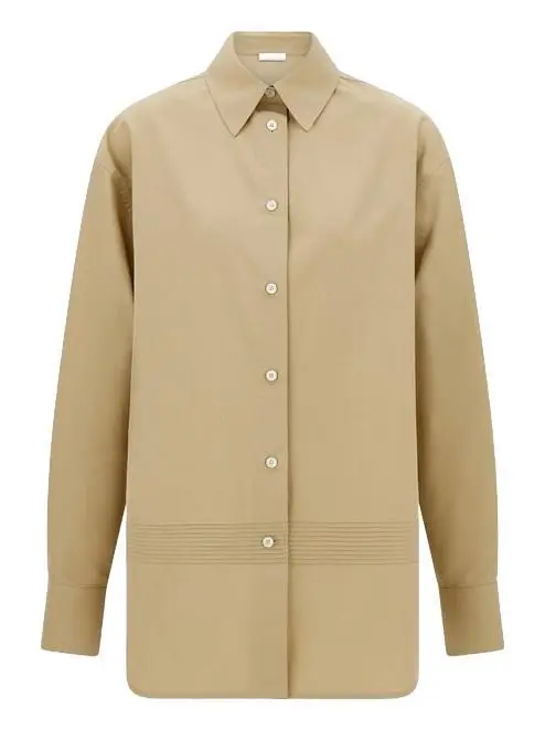 FERRAGAMO Oversize Shirt - Neutral