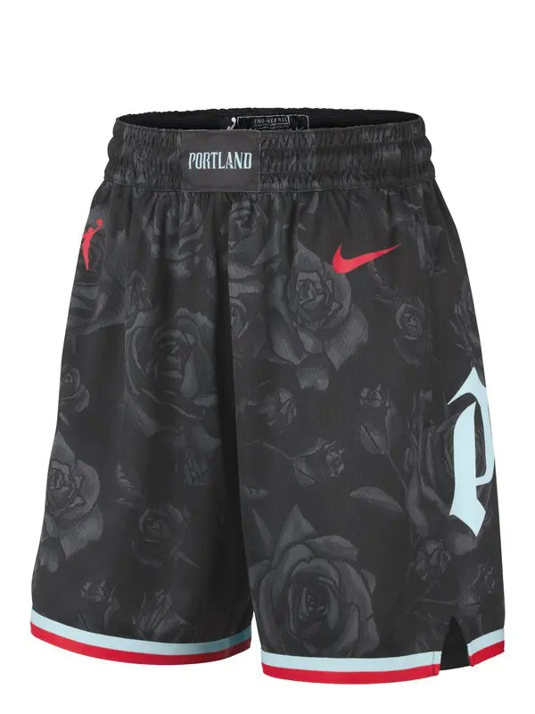 Nike Portland Fire Crossover Practice Shorts - Black