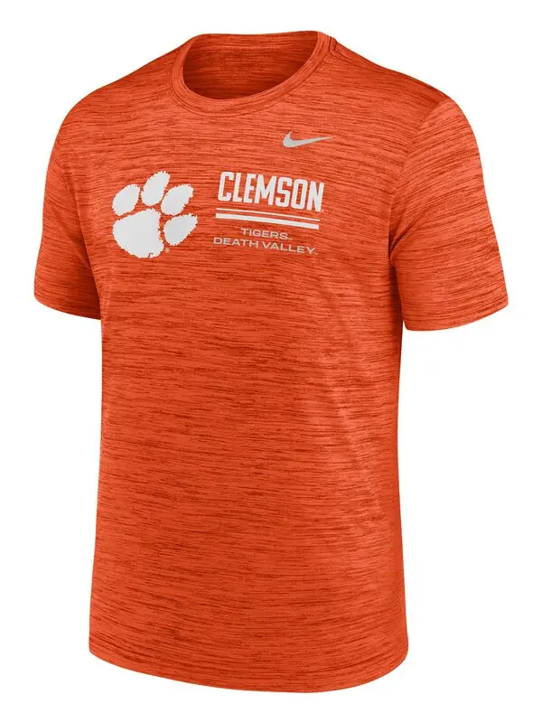 Nike Clemson Sideline Velocity Dri-fit College T-shirt - Orange