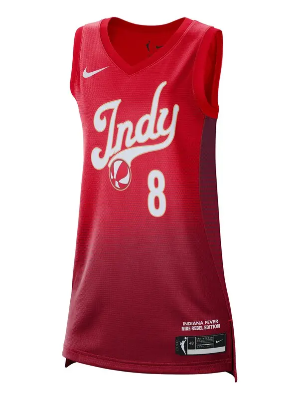 Nike Sophie Cunningham Indiana Fever Rebel Edition Dri-fit Wnba Jersey - Red