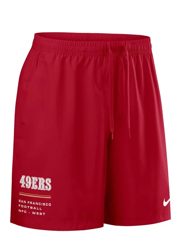 Nike San Francisco 49ers Nfl Woven Shorts - Red