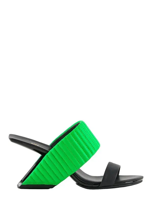 United Nude Loop Hi Sandals - Green/black