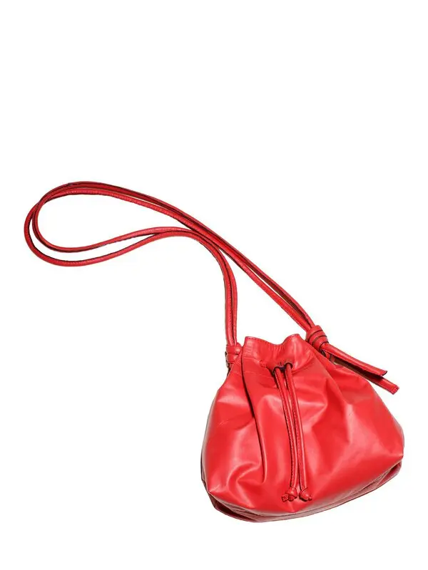 MAFALDA Noa Drawstring Handbag - Red