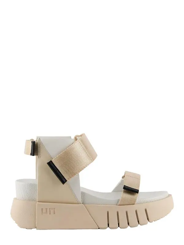 United Nude Delta Run Platform Sandal - White