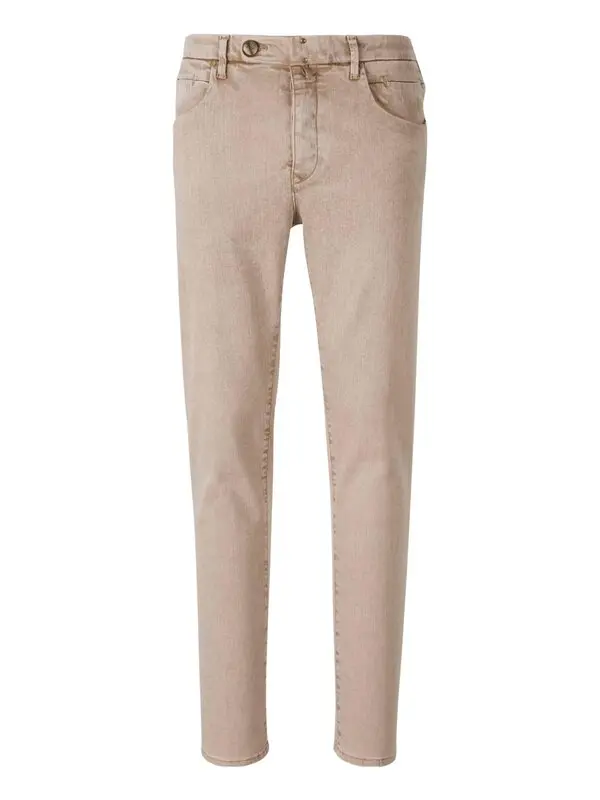 Incotex Straight-leg Jeans - Nude