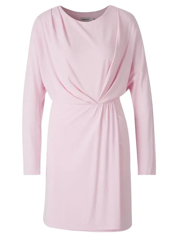 Simkhai Tasha Draped Mini Dress - Pink