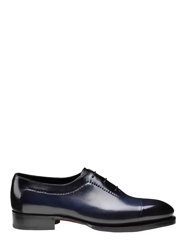 Santoni Meraviglia Collection Oxford Shoe - Blue