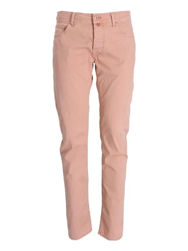 Jacob Cohen Bard Slim-fit Trousers - Pink