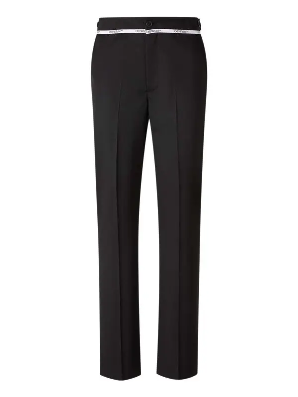 Off-White Tailored Bermuda Shorts - Black